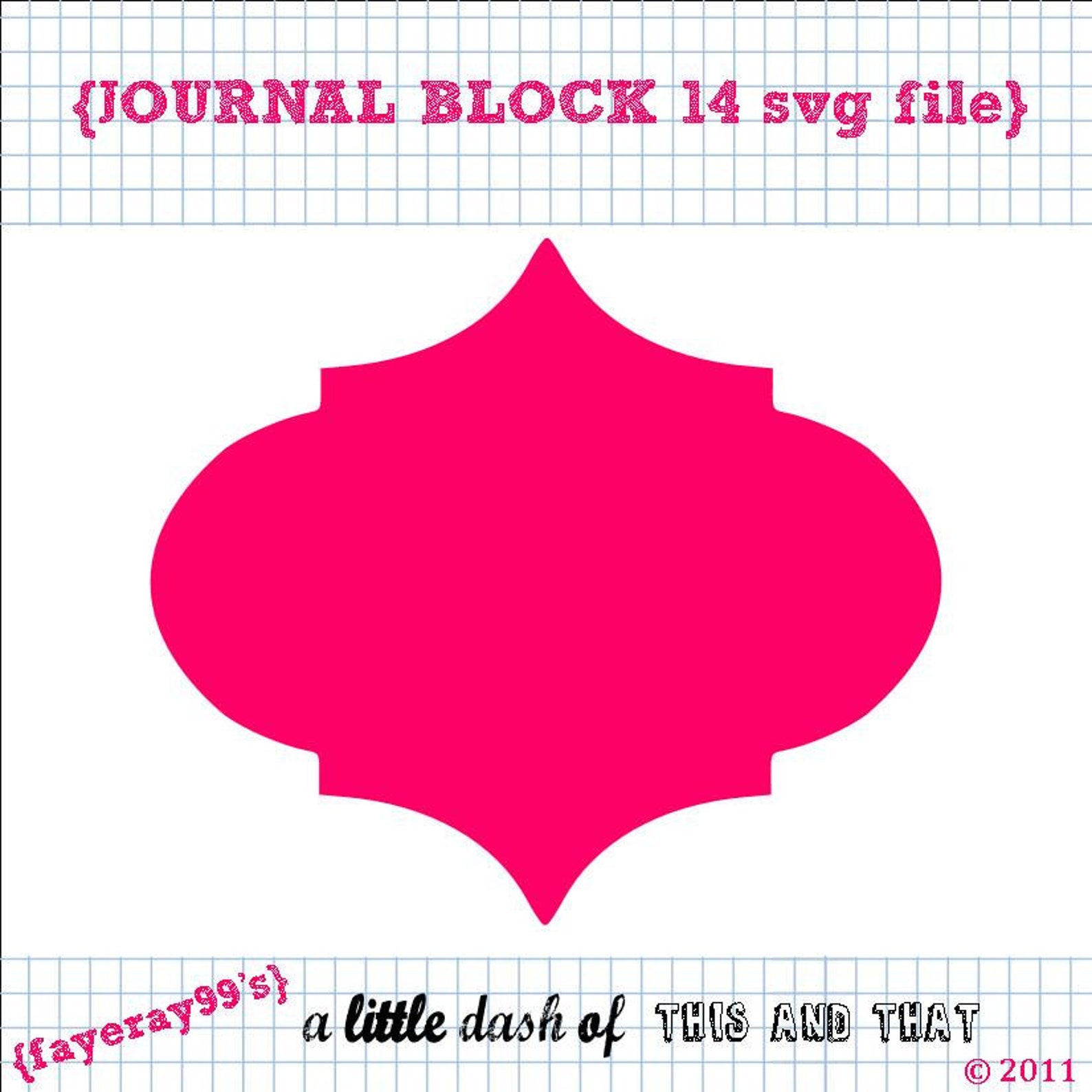 13 Journal Blocks SVG DXF Set 2 - Etsy