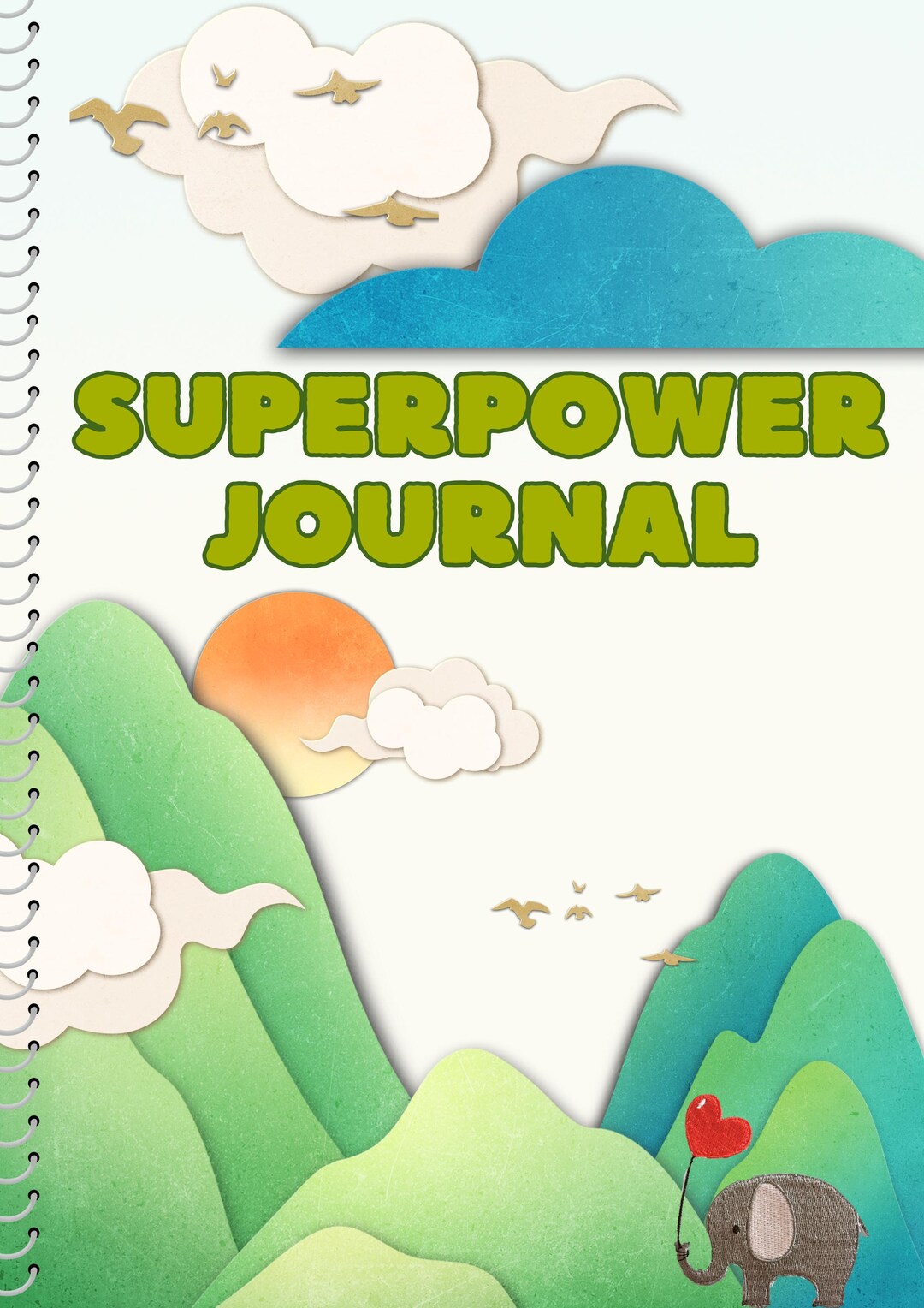 25 Page Superpower Journal | Printable Executive Function & Growth ...