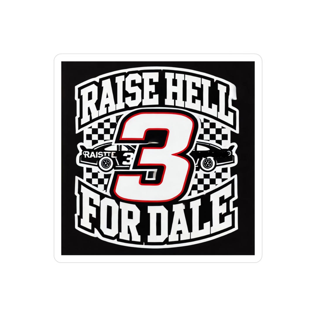 Dale Earnhardt Tribute Decals, Nascar Stickers, Racing Car Vinyl Decals ...