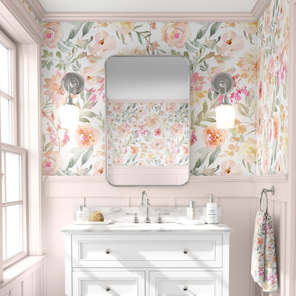 Prepasted Wallpaper Mural - Etsy