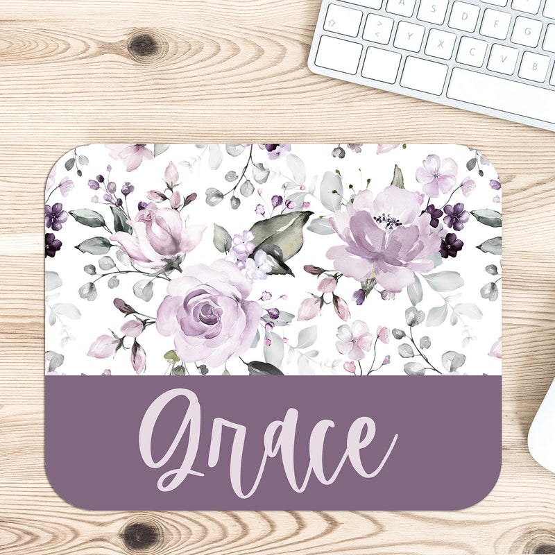 Purple Mouse Pad - Etsy