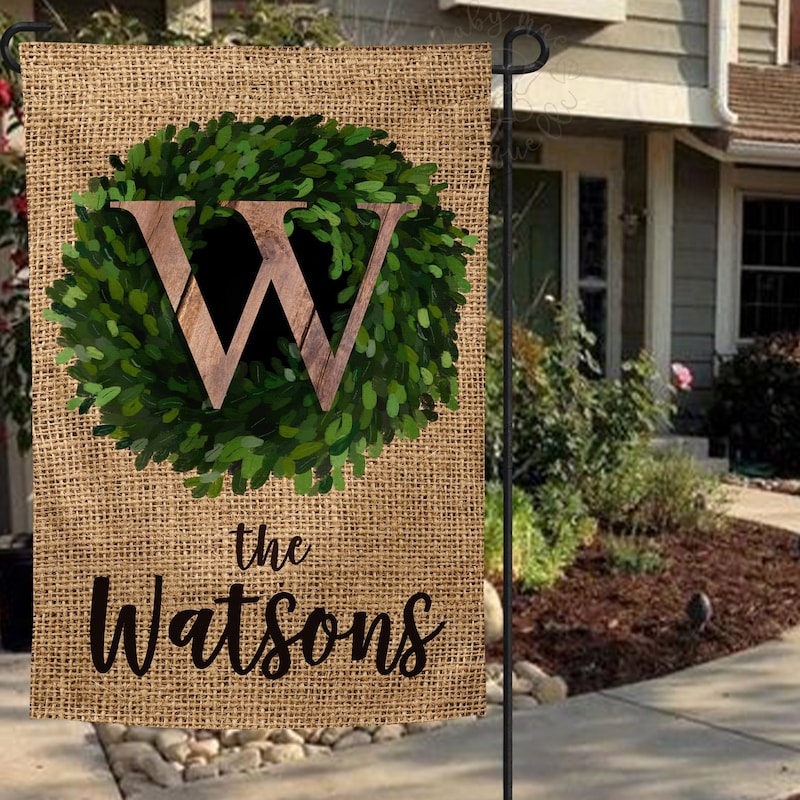 Burlap Welcome Sign - Etsy