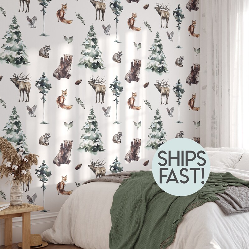 Fox Hunting Wallpaper - Etsy