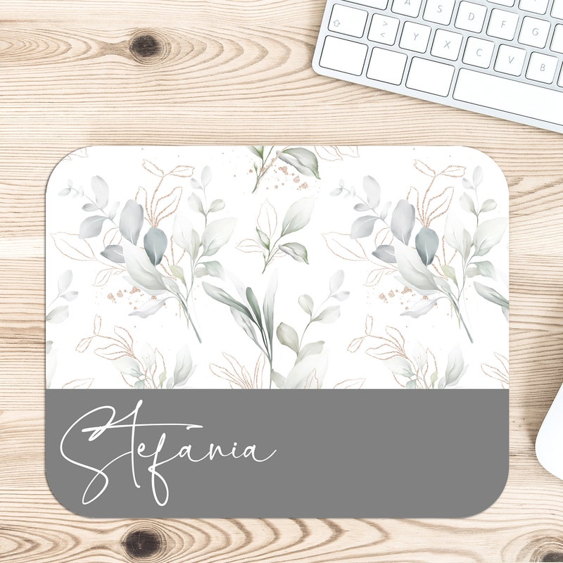 Pink and Blue Mouse Pad - Etsy