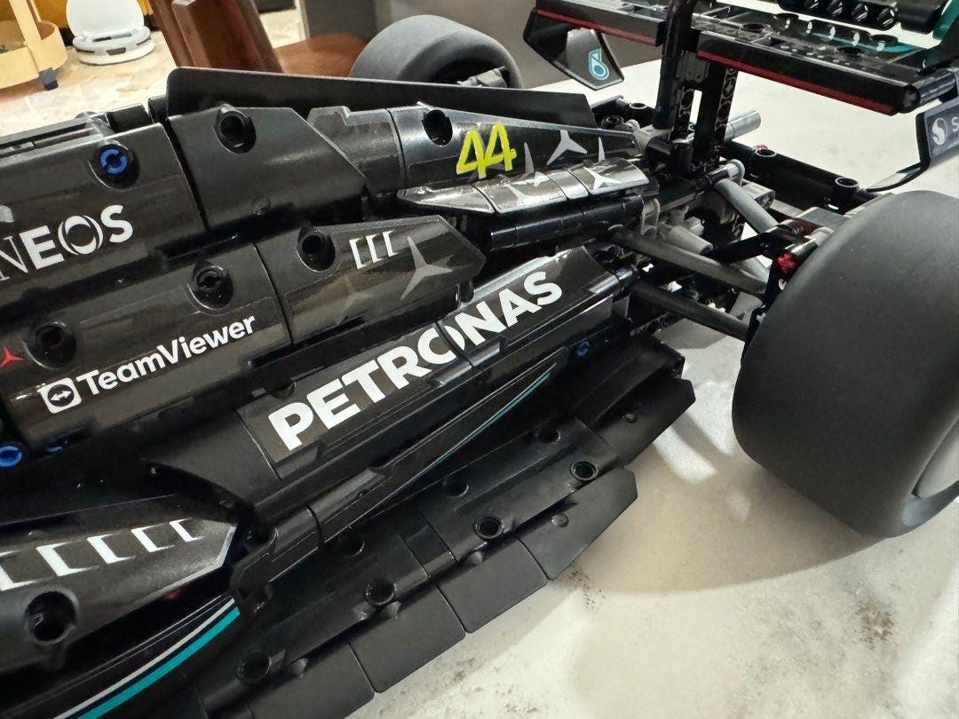 Mercedes-amg F1 W14 Sticker Decal for LEGO 42171 | Lewis Hamilton - Etsy