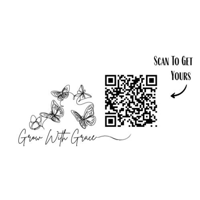 Custom QR Code With Optional Logo and Name: Personalized Scan Link for ...