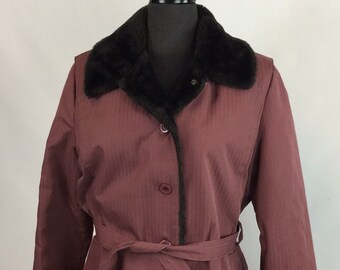 Dusty Rose Coat - Etsy