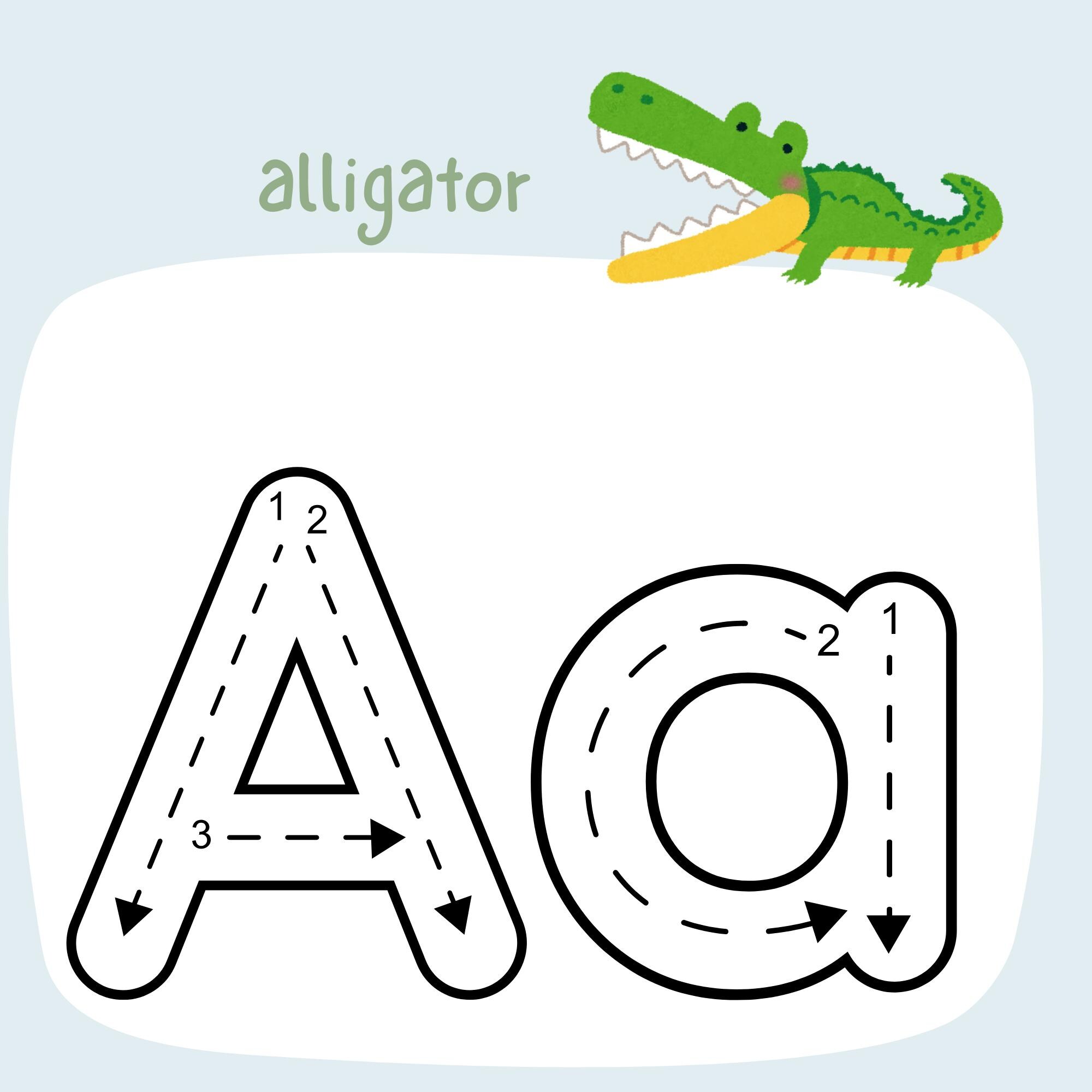 Trace the Alphabet: Fun ABC Tracing for Little Hands - Etsy