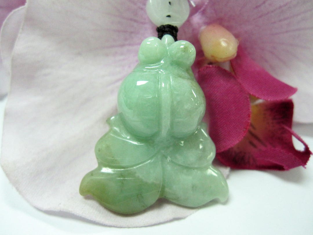 Jade Carved GOLDFISH (jinyu 金鱼) Good Luck Charm Necklace - Etsy