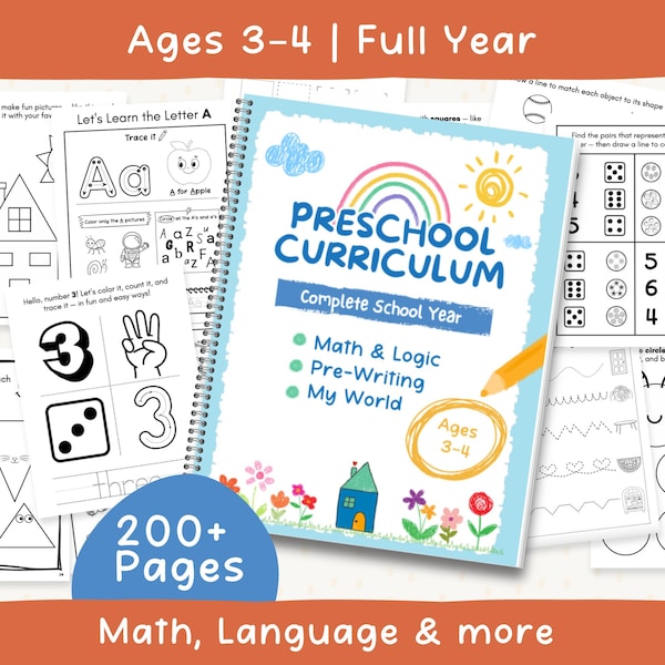 Counting Worksheets - Etsy