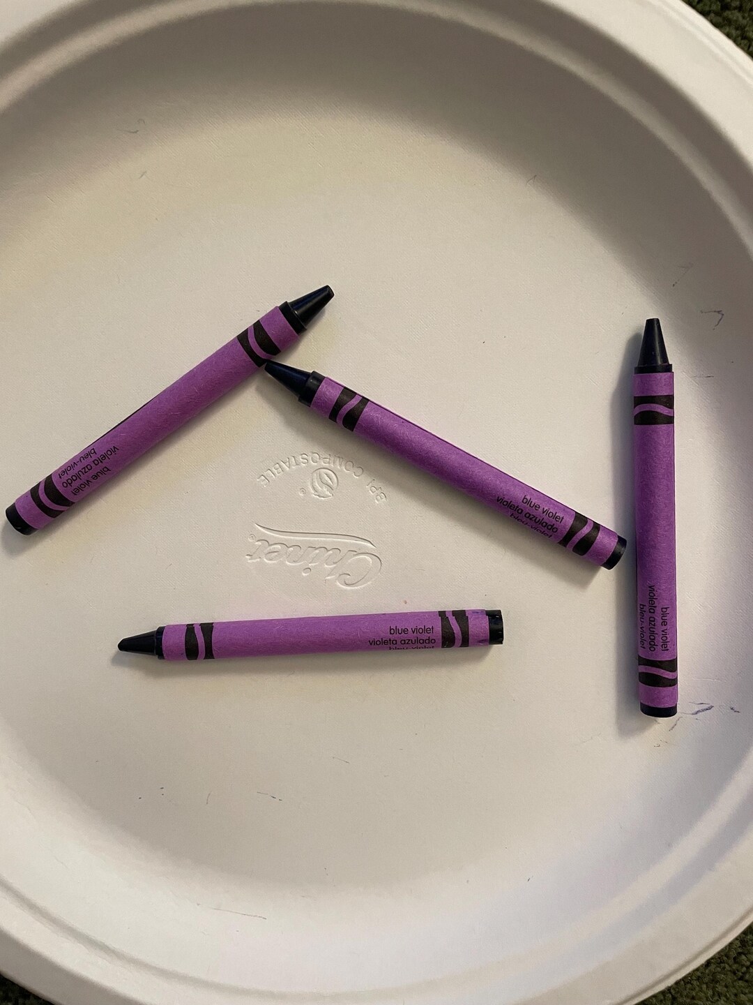 Discontinued Crayons: Blue Violet - Etsy