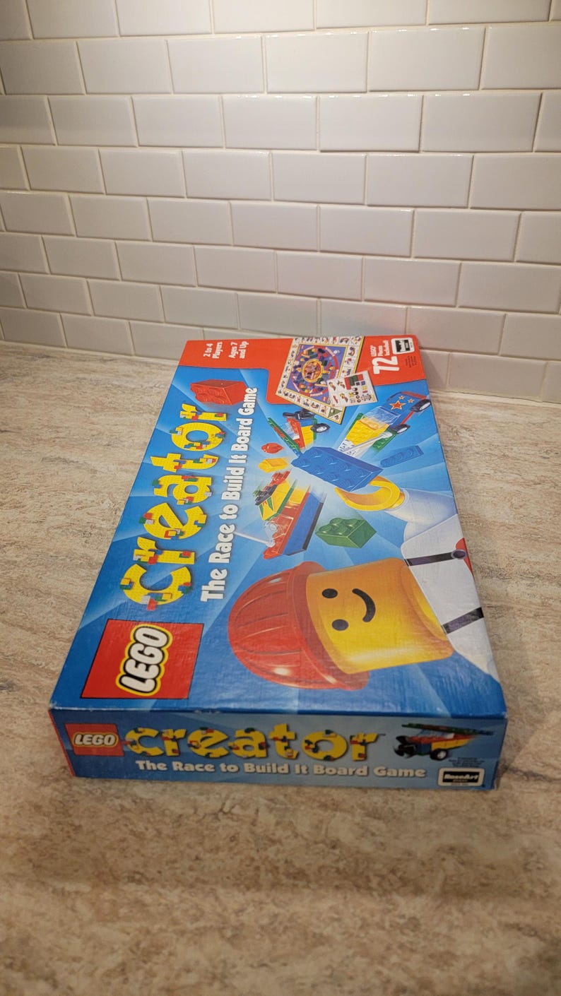 Lego Creator Board Game, Lego Board Game, Legos, the Race to Build It ...
