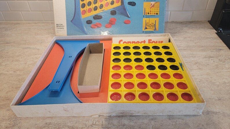 Vintage Connect Four, Connect 4, Retro Connect Four, Family Fun Night ...