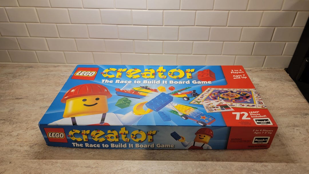 Lego Creator Board Game, Lego Board Game, Legos, the Race to Build It ...