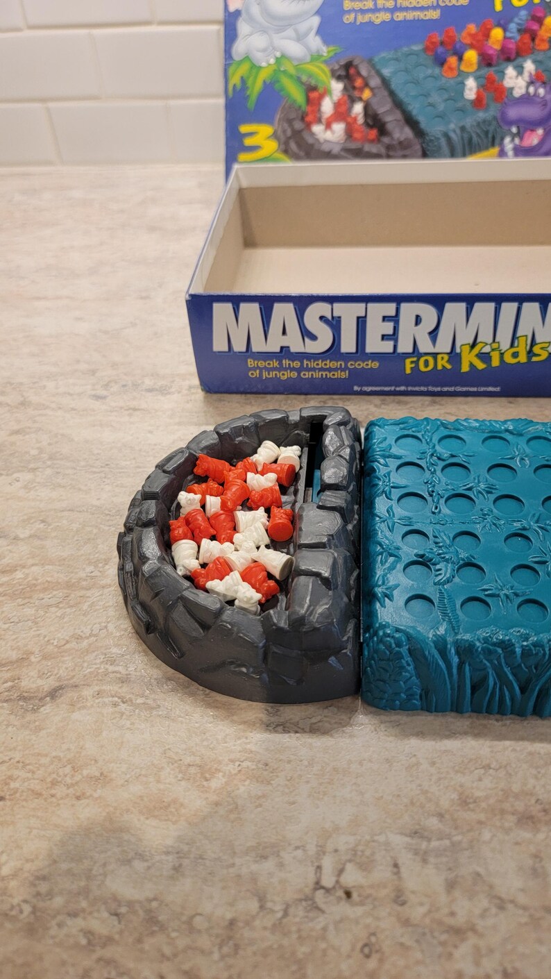 Vintage Mastermind for Kids Board Game, Break the Hidden Code for ...