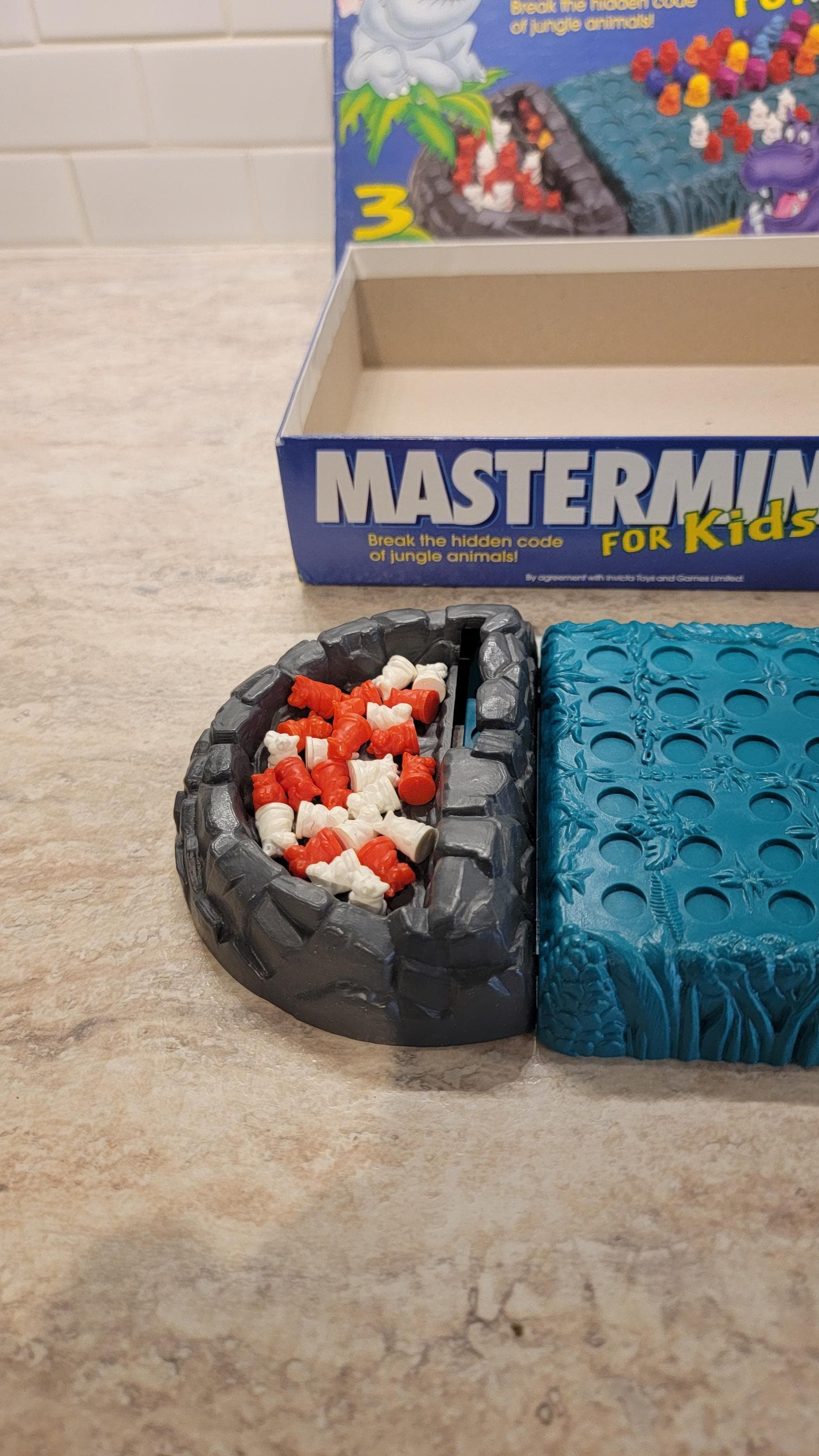 Vintage Mastermind for Kids Board Game, Break the Hidden Code for ...