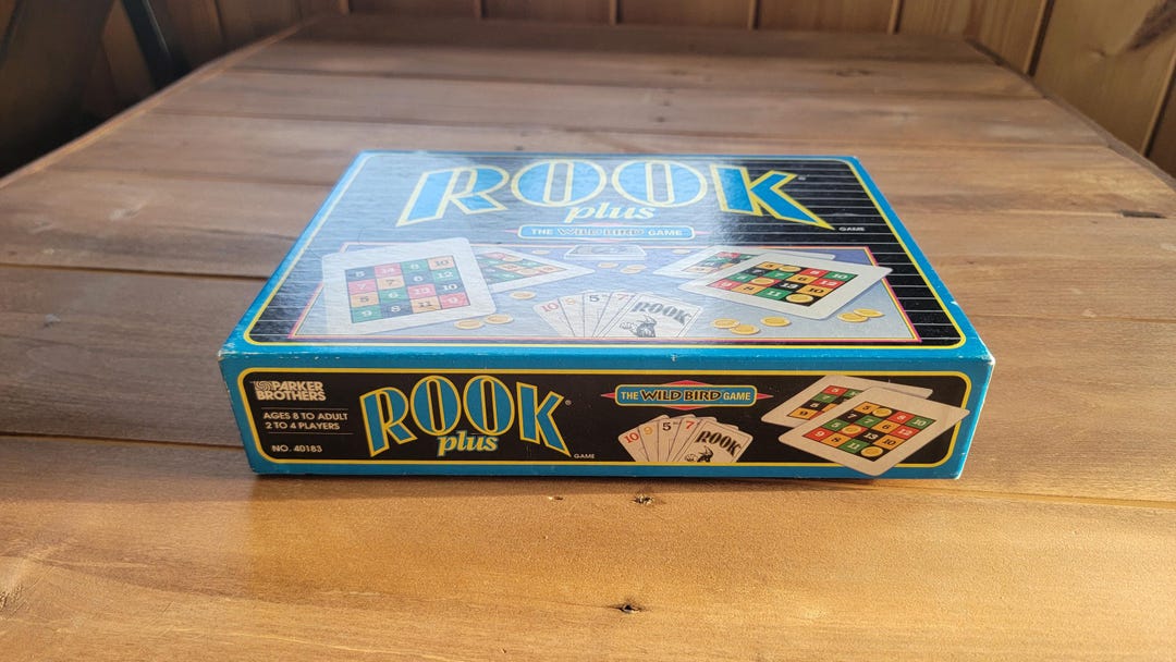 Rook Card Game, 1990s Rook Board Game, Rook Plus the Wild Bird Card ...