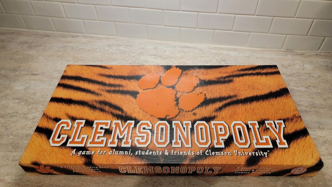 Clemsonopoly Board Game, Board Games, Monopoly Board Game, Monopoly ...