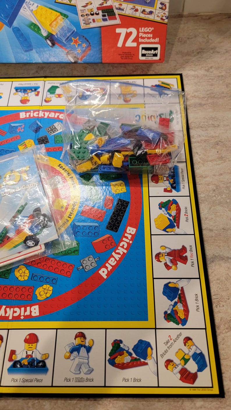 Lego Creator Board Game, Lego Board Game, Legos, the Race to Build It ...