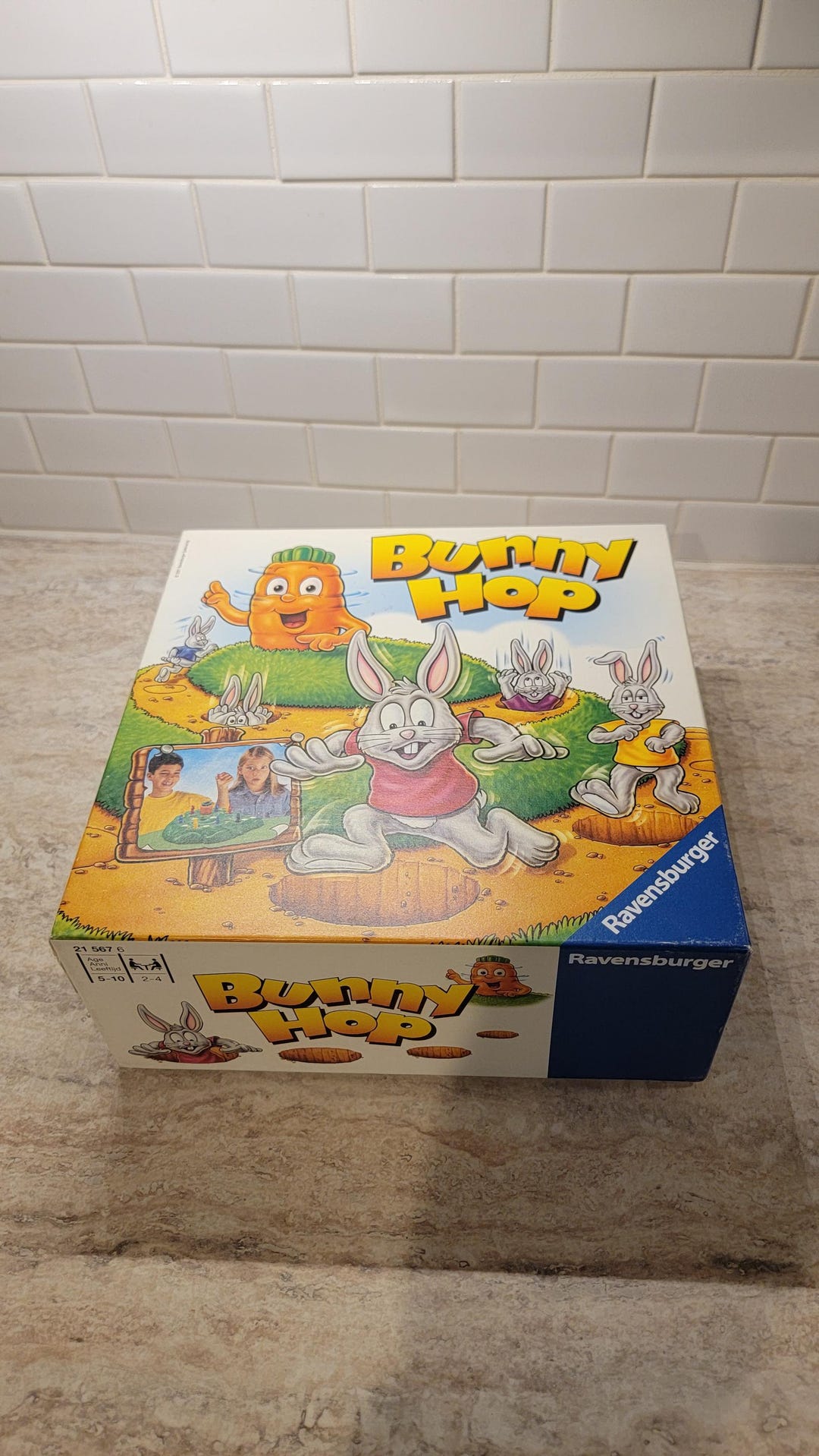 Vintage Bunny Hop Board Game, Ravensburger Bunny Hop Board Game, Funny ...