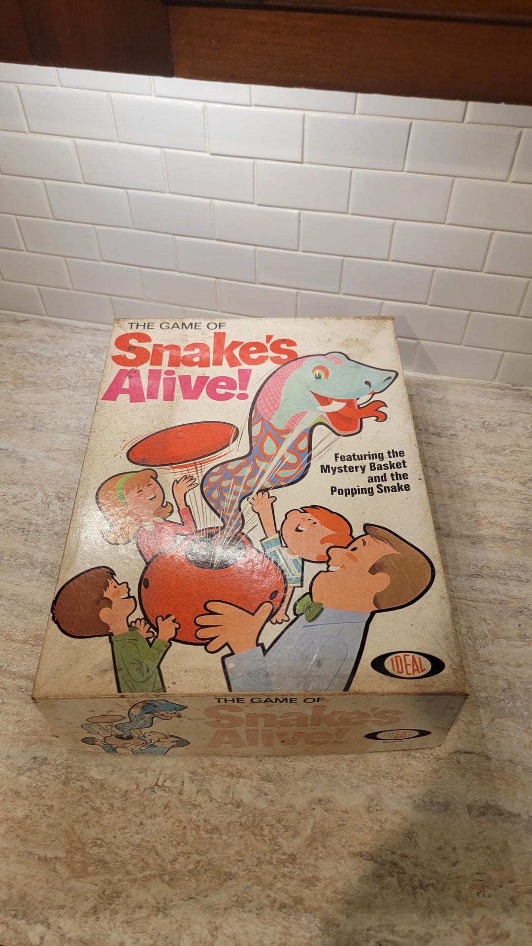 Vintage Snakes Alive Board Game by Ideal, 1966 Snakes Alive Game. - Etsy
