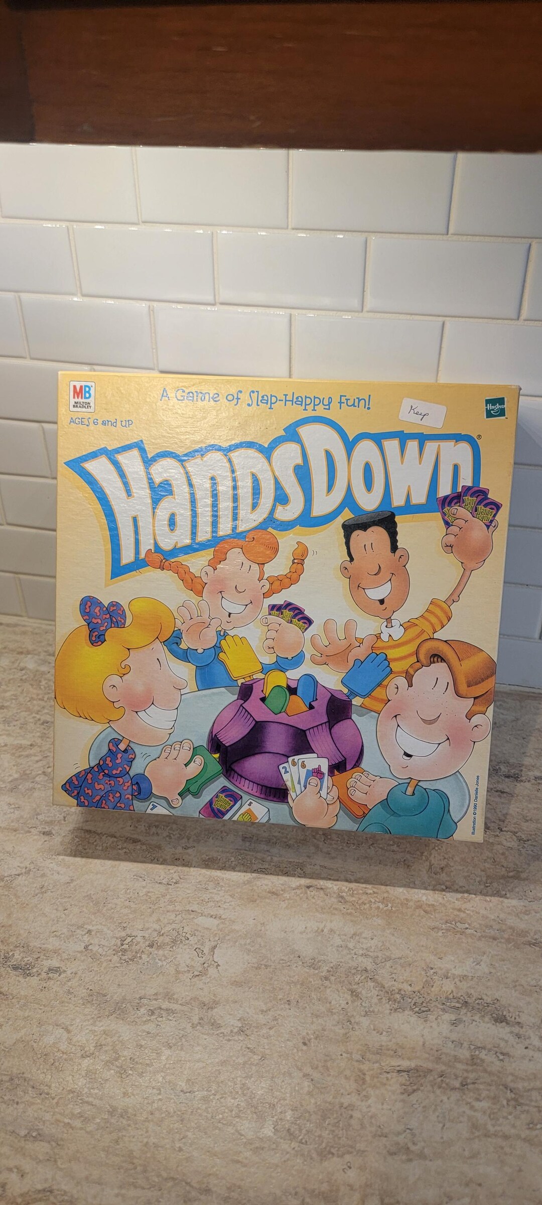 Vintage Hands Down Game, Retro Miton Bradley Slam O Matic Board Game ...