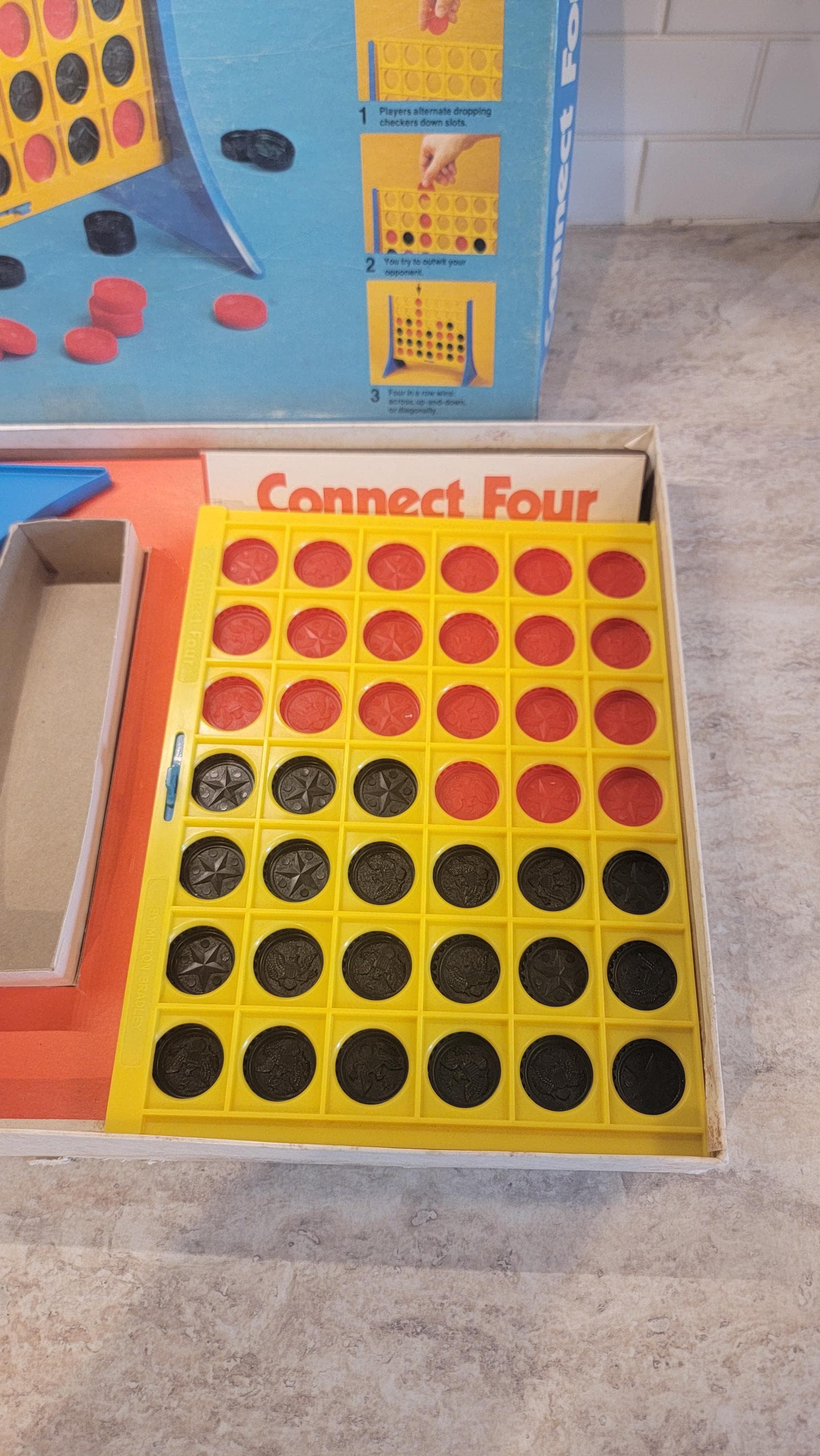 Vintage Connect Four, Connect 4, Retro Connect Four, Family Fun Night ...