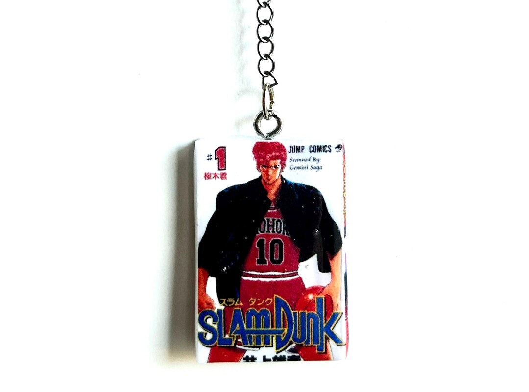 Slam Dunk Manga Miniature Keychain/backpack Clip-on/purse Clip-on - Etsy