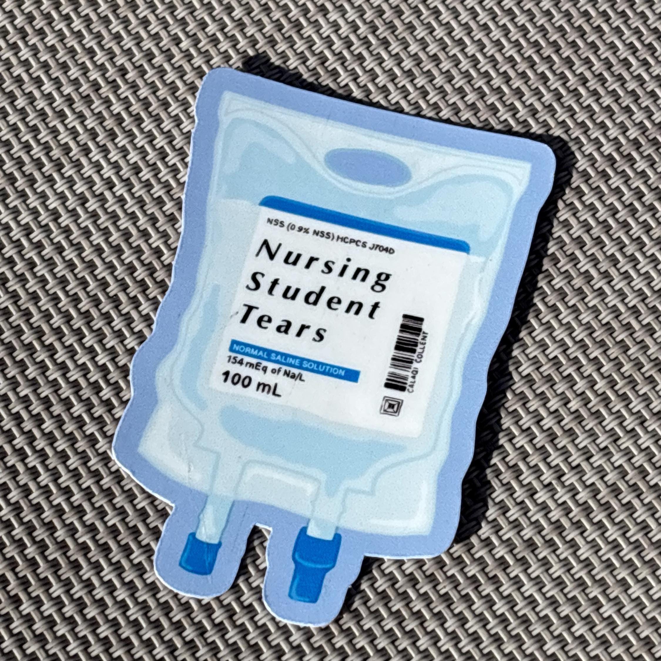 Nursing Student Tears - Sticker - Etsy