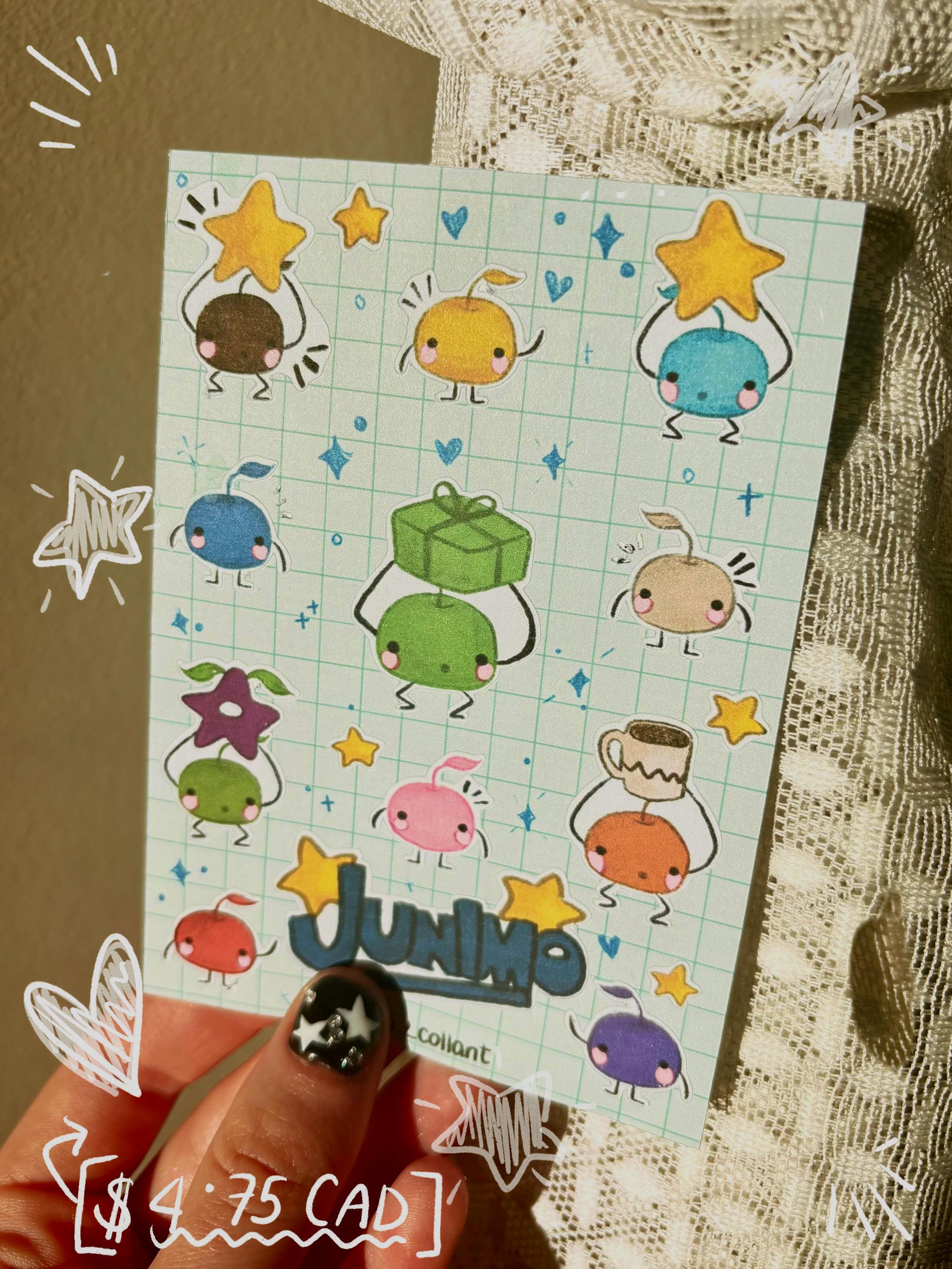 Stardew Valley - Junimo Sticker Sheet - Etsy