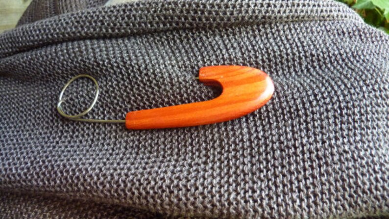 Wooden Shwal Safety Pin.scarf Safety Pin.shawl Stick.weater Clasp ...