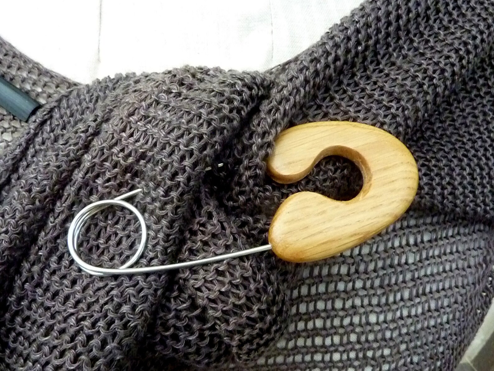 Wood Scarf Pin Needle.shwal Pin.knitting Accessories.knitting Shwal ...
