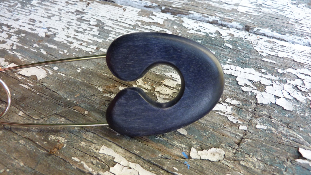 Wooden Shwal Safety Pin.scarf Safety Pin.shawl Stick.weater Clasp ...