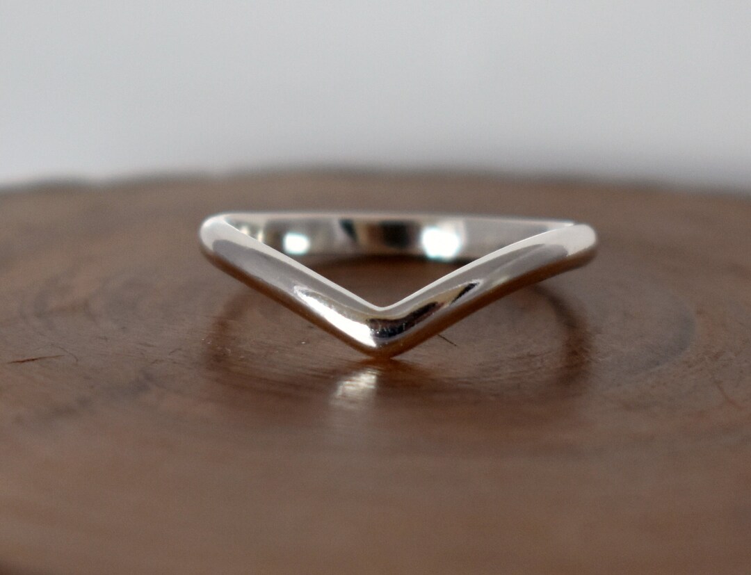 Wishbone Ring Handmade in Recycled Sterling Silver 925 - Etsy