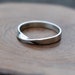 3mm Wide Mobius Ring in Recycled Sterling Silver - Eternity Ring ...