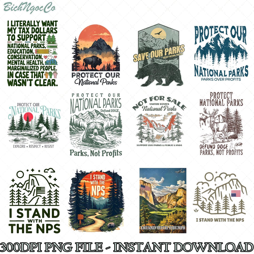 10+ Protect Our National Parks Bundle Png, Protect Our Parks Png ...