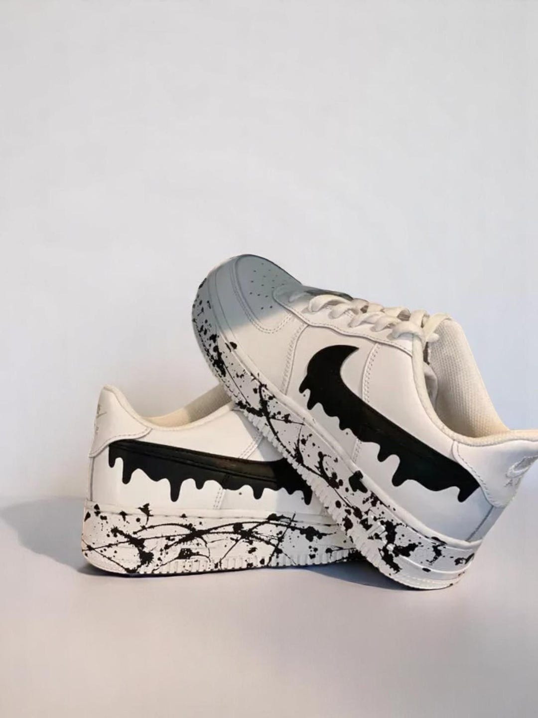 Custom Drip Air Force 1 Sneakers: Hand-painted Cartoon AF1 Shoes - Etsy