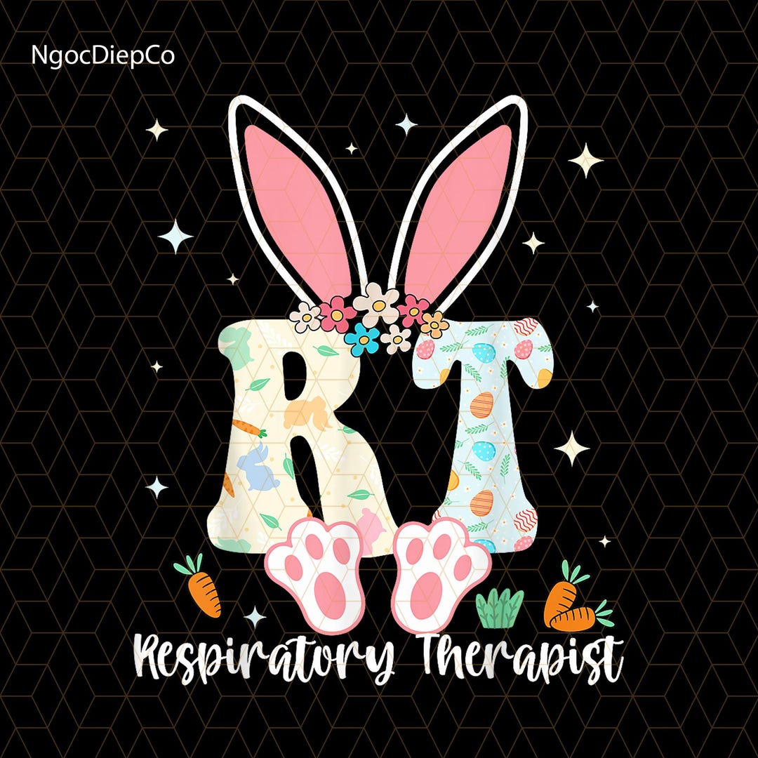 Respiratory Therapist Png, Happy Easter Sayings Egg Bunny Png, Easter ...