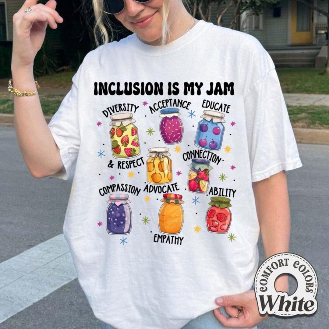 Inclusion is My Jam PNG Digital Download, Autism Awareness Instant ...