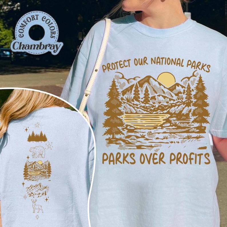 Protect Our National Parks PNG, Parks Over Profit Granola Girl Digital ...