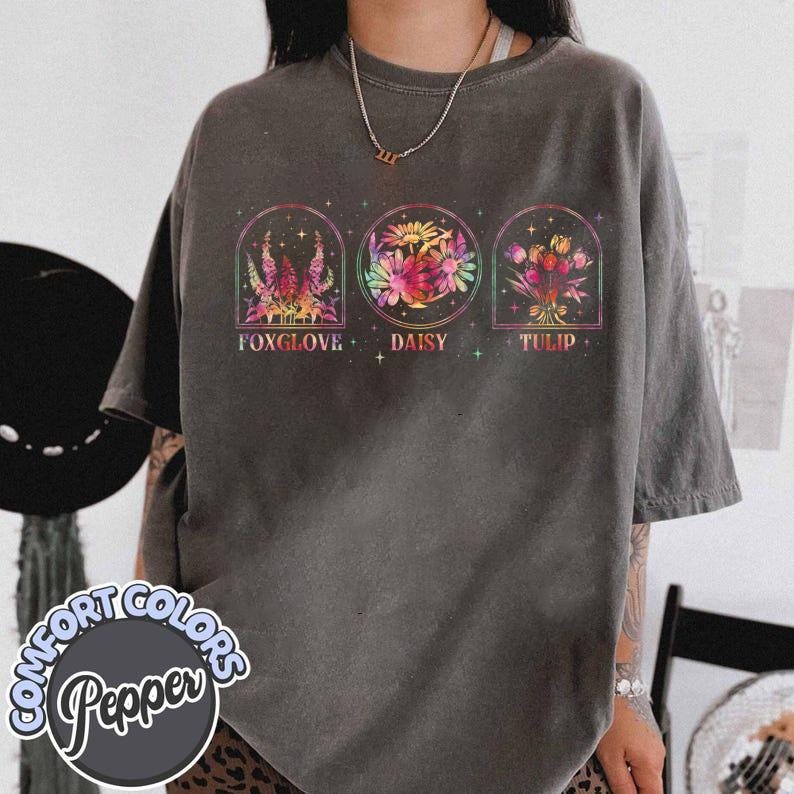 Subtle Fdt Digital PNG Download, Anti MAGA PNG, Political Tee, Floral ...