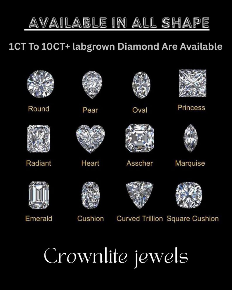 Lab Grown Escher Cut Diamond Ring – IGI Certified F VS2 - Etsy