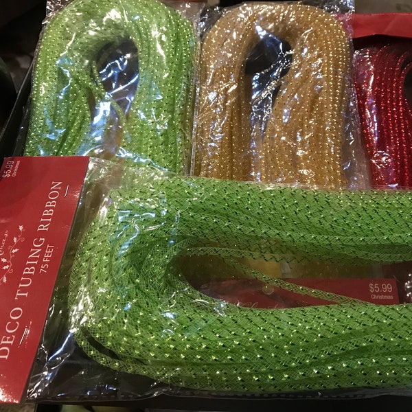 Deco Mesh Tubing - Etsy