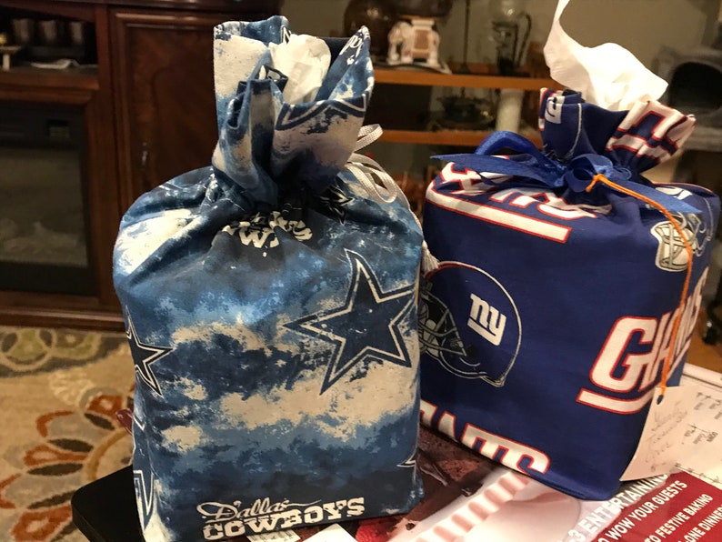 NFL Fabric Tissue Box Cover for Square Box - Choice of Dallas Cowboys ...