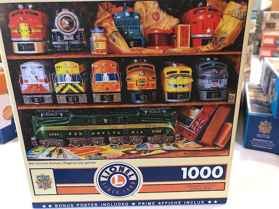 NIP Masterpieces Lionel Trains Jigsaw Puzzle Bonus Poster - Etsy Canada NIP Masterpieces Lionel Trains Jigsaw Puzzle Bonus Poster - Etsy Canada