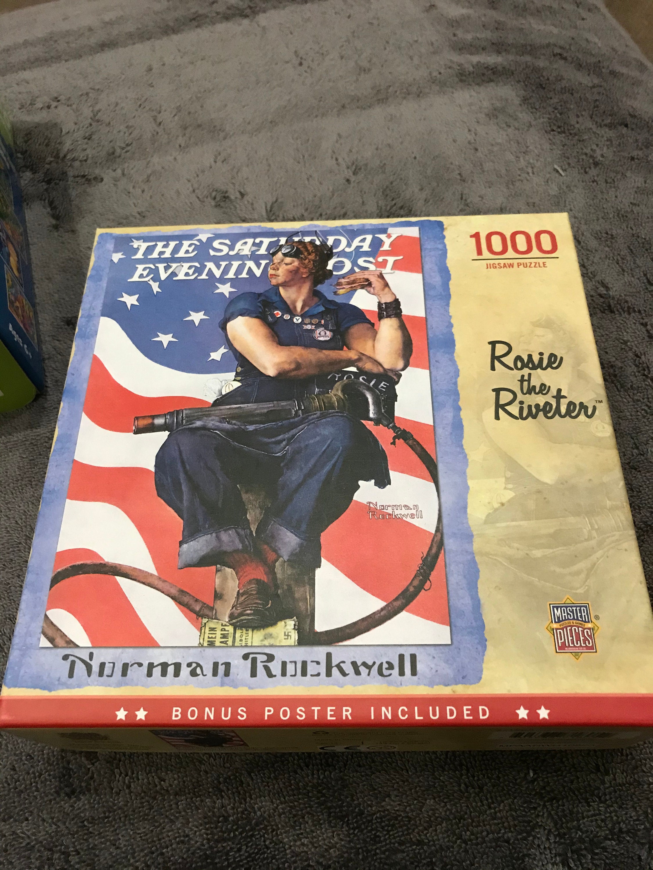 Rosie The Riveter Poster Norman Rockwell