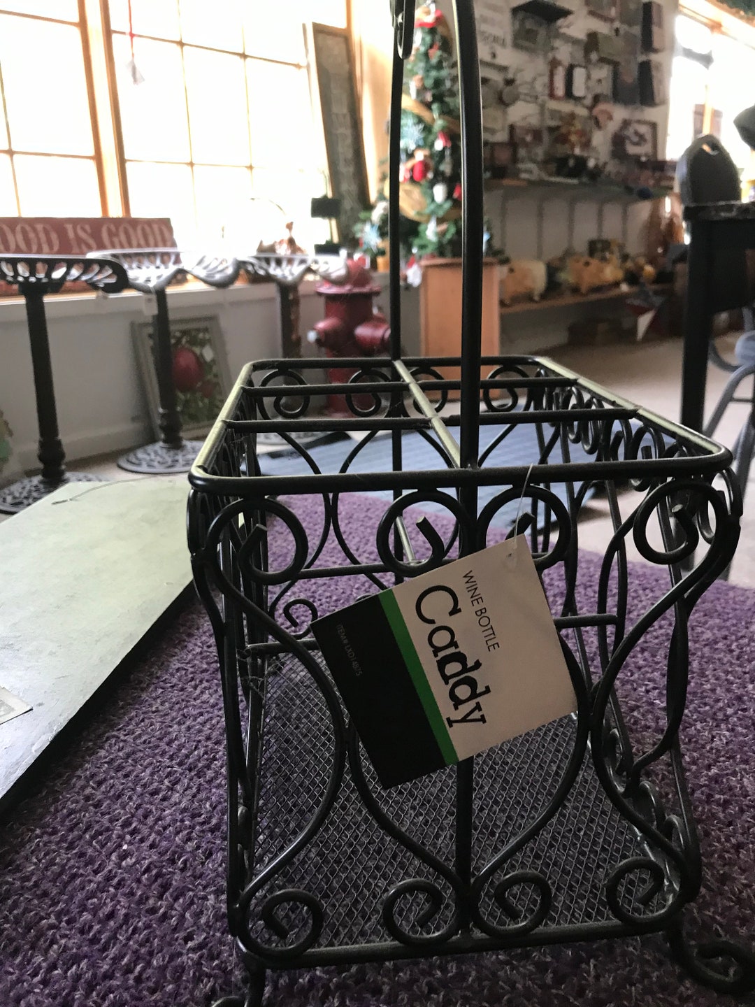 New Wine Caddy - Bar Supply, Gift Caddy, She-shed Decor, Bottle ...