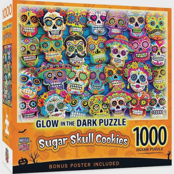 Sugar Skull Puzzle - Etsy