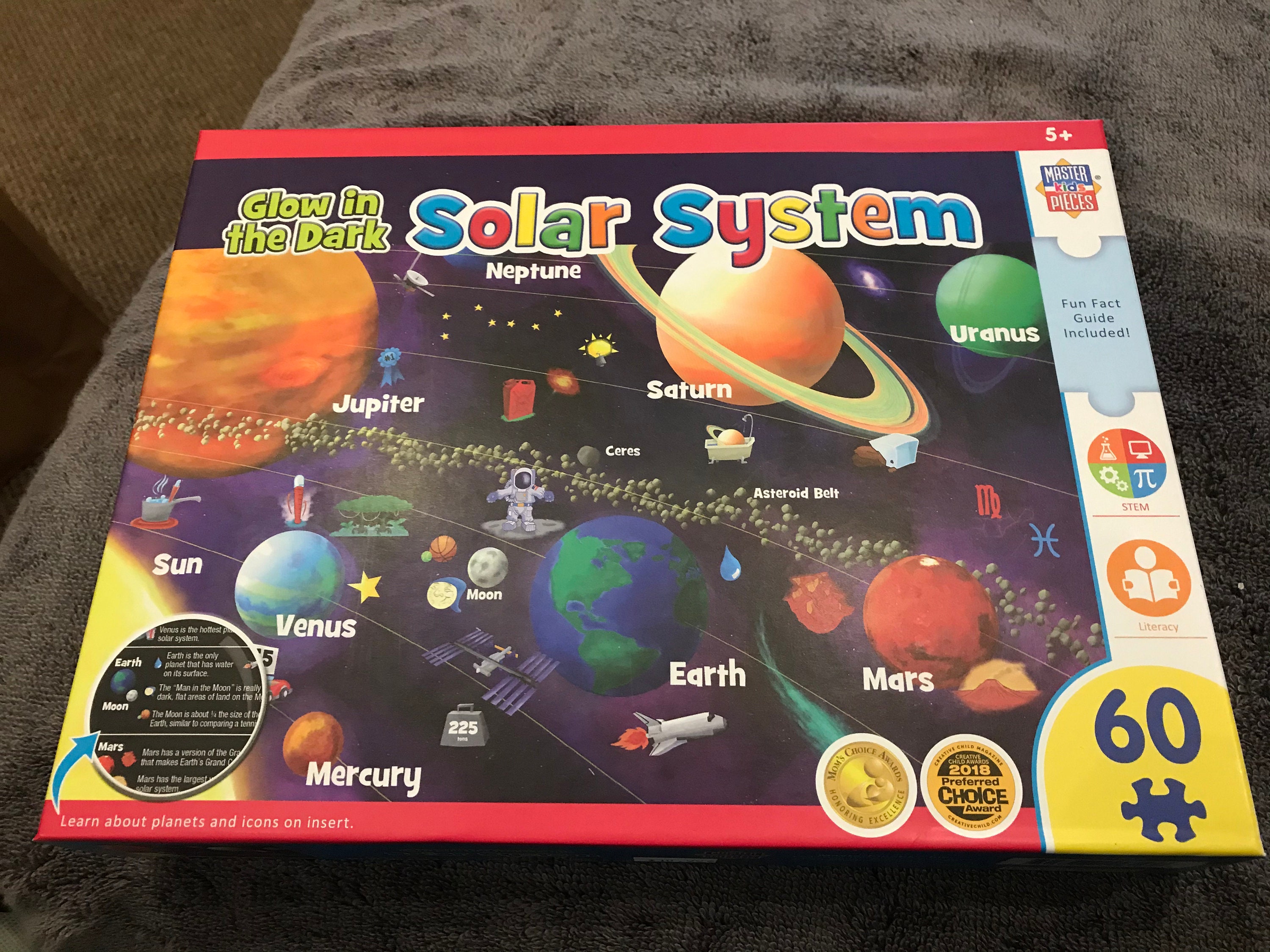 NIP Masterpieces Solar System Kids Puzzle 60 Pieces Glow - Etsy NIP Masterpieces Solar System Kids Puzzle 60 Pieces Glow - Etsy