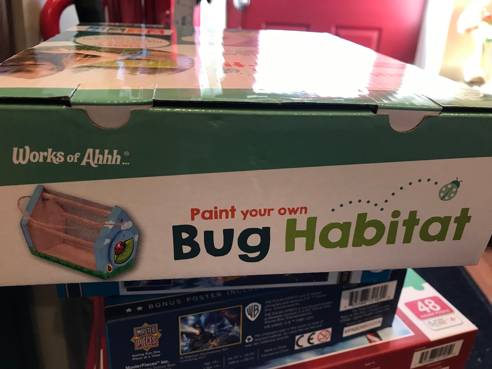 NIB Bug Habitat Paint Kit From Works of Ahhh - STEM Kid’s Craft Age 4 ...